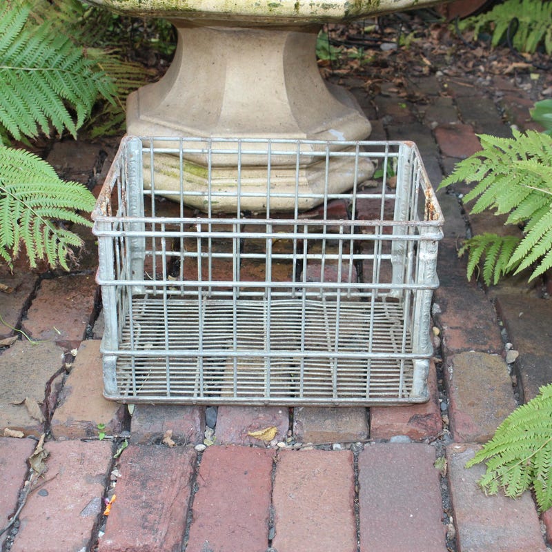 Wire Crate - Etsy