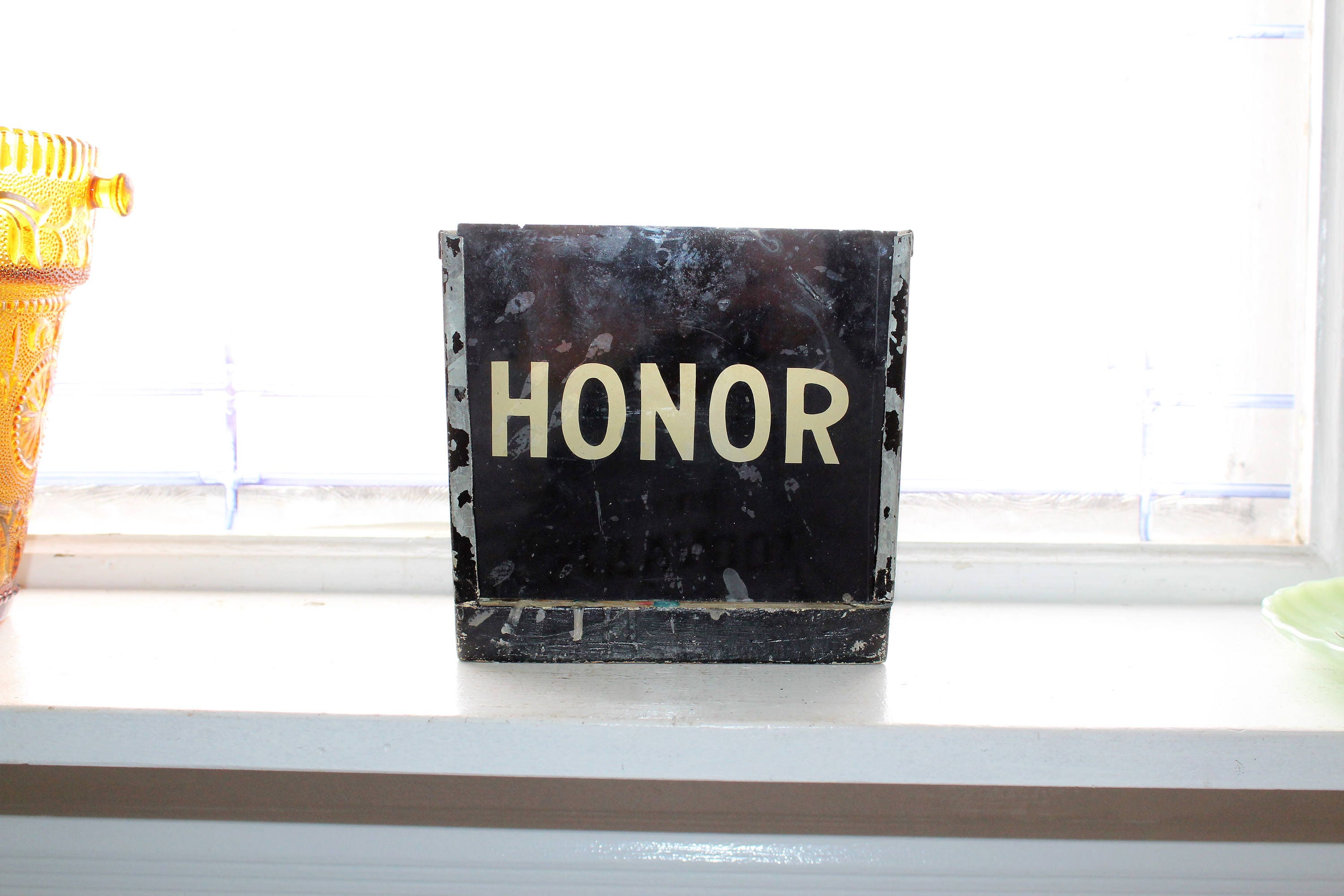 Antique Masonic Honor Candle Holder Chamberstick Early 1900s