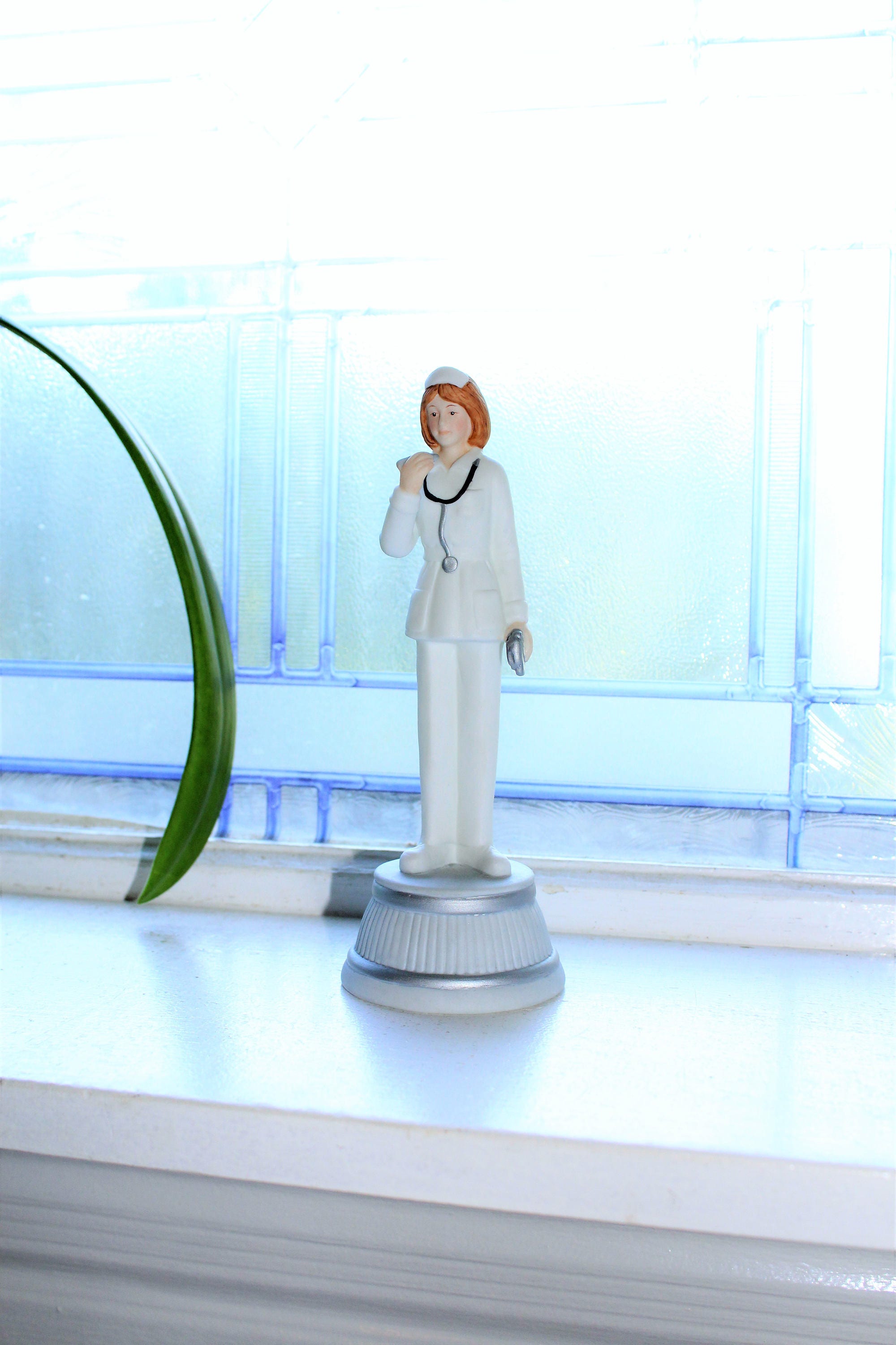 Nurse Figurine Music Box Spoonful of Sugar San Francisco Music Box Co.