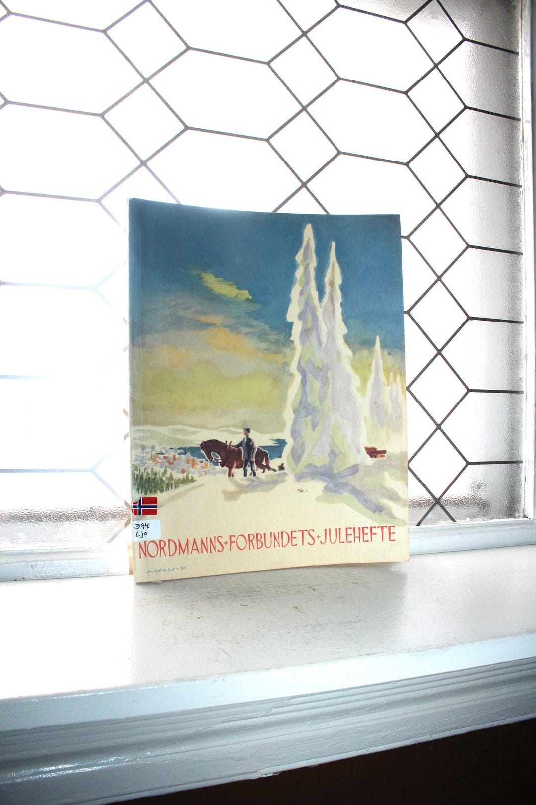 Vintage Norwegian Christmas Book Magazine Nordmanns Forbundets ...