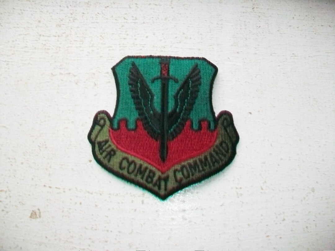 US Air Force Air Combat Command Patch New Old Stock - Etsy