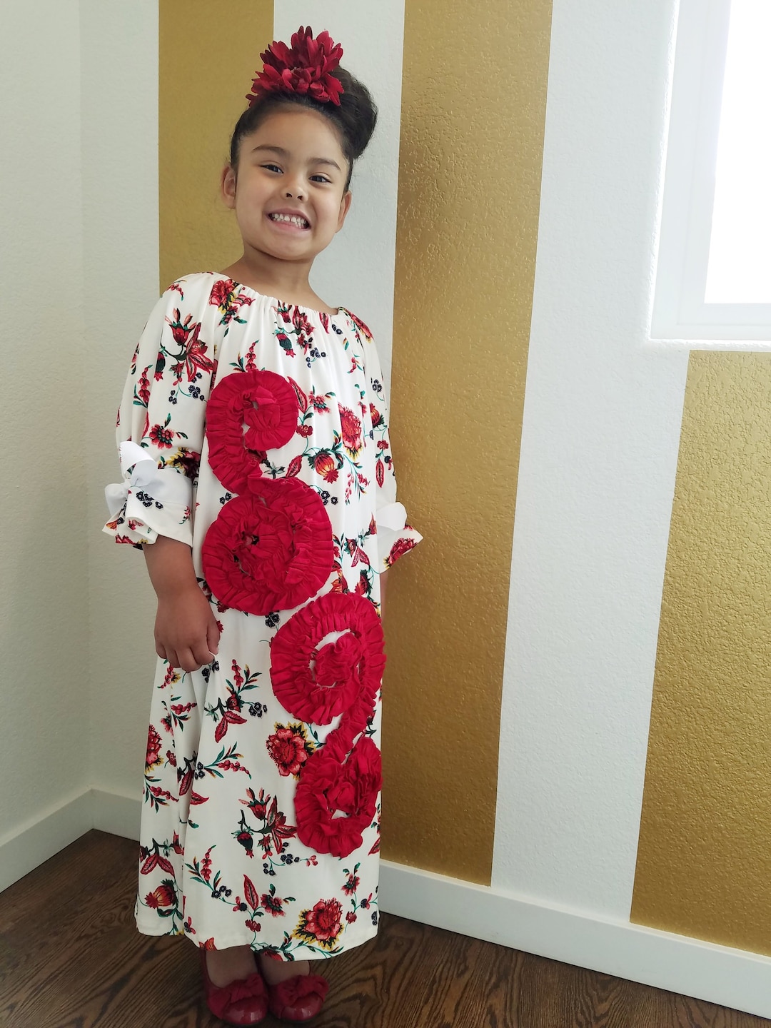 Girls Dress With Beautiful Design - Etsy