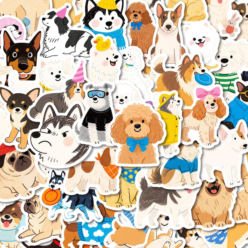 Stickers de perros - Etsy México