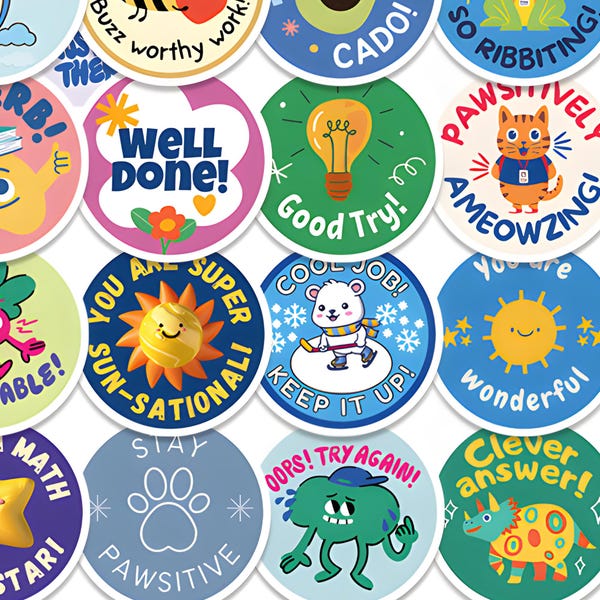 Well Done Stickers - Etsy UK