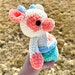 Cow Mermaid Plushie Custom Amigurumi Stuffie Stuffed Animal Crochet ...