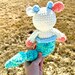 Cow Mermaid Plushie Custom Amigurumi Stuffie Stuffed Animal Crochet ...