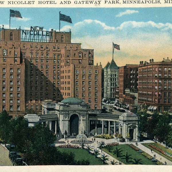 Minneapolis Postcard - Etsy