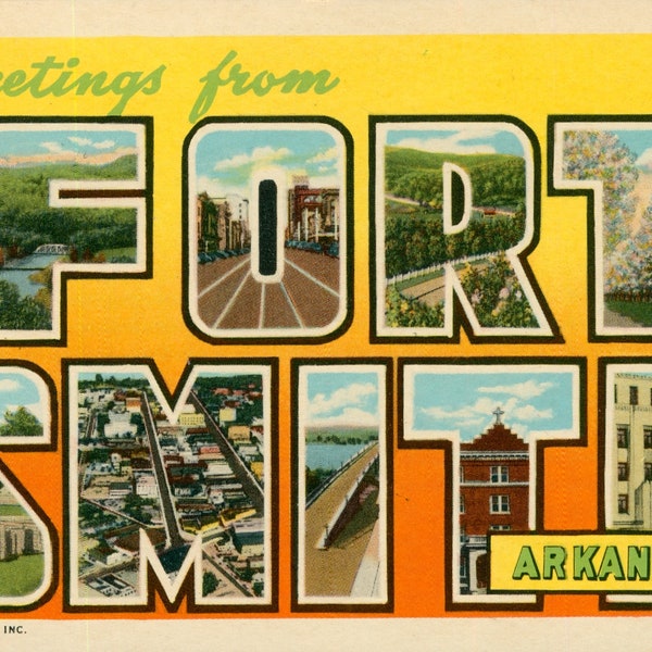 Arkansas Postcard - Etsy