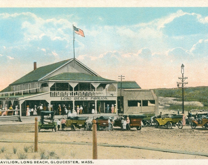 Vintage Postcard, Boston, Massachusetts, Steamship Allerton to ...