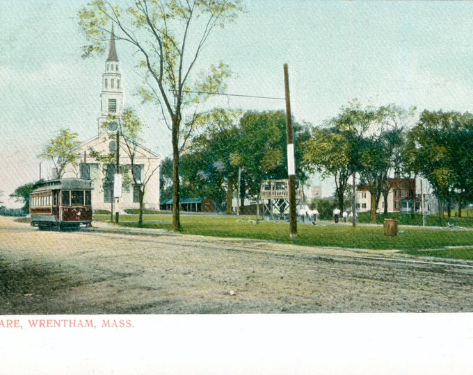 Vintage Postcard, Springfield, Massachusetts, Main Street Looking West ...