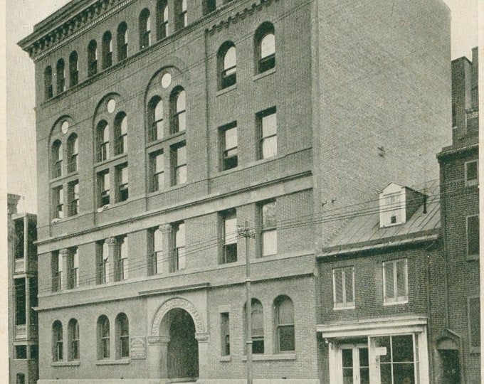 Vintage Postcard, Baltimore, Maryland, the Baltimore Medical College ...