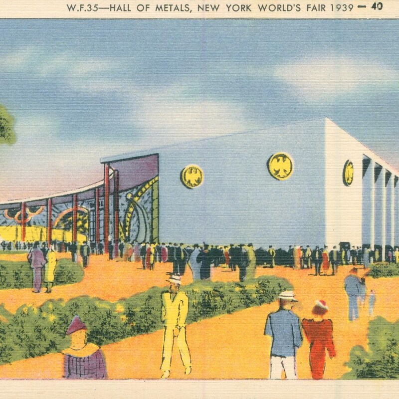 Worlds Fair Postcard - Etsy