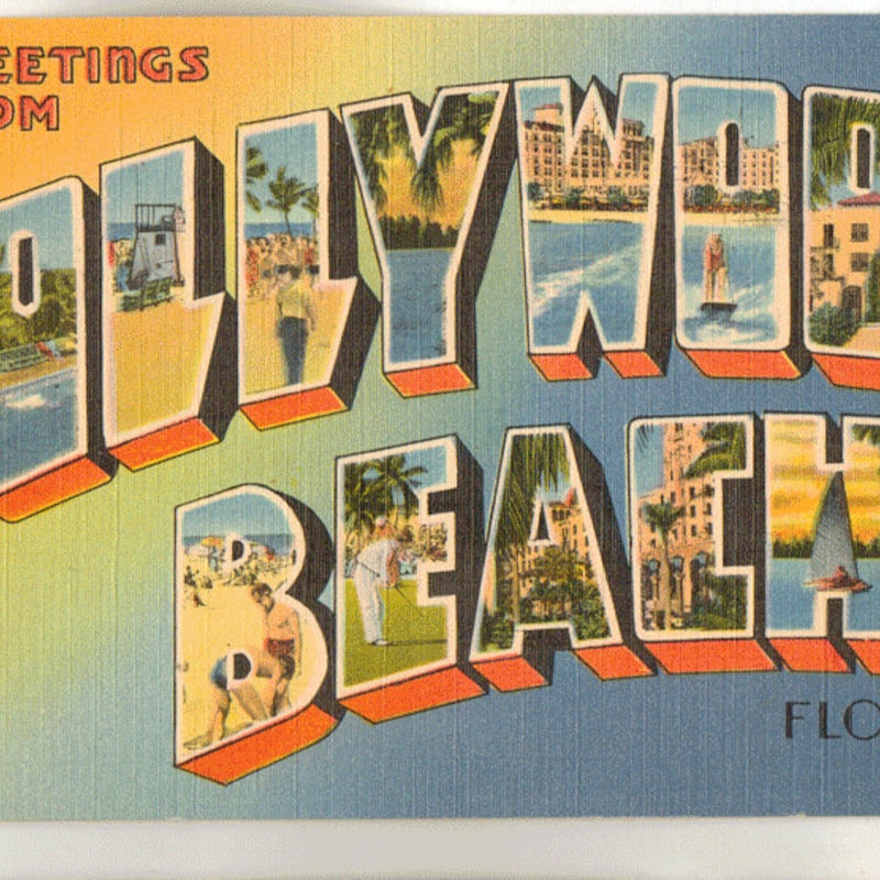 Beach Postcard - Etsy