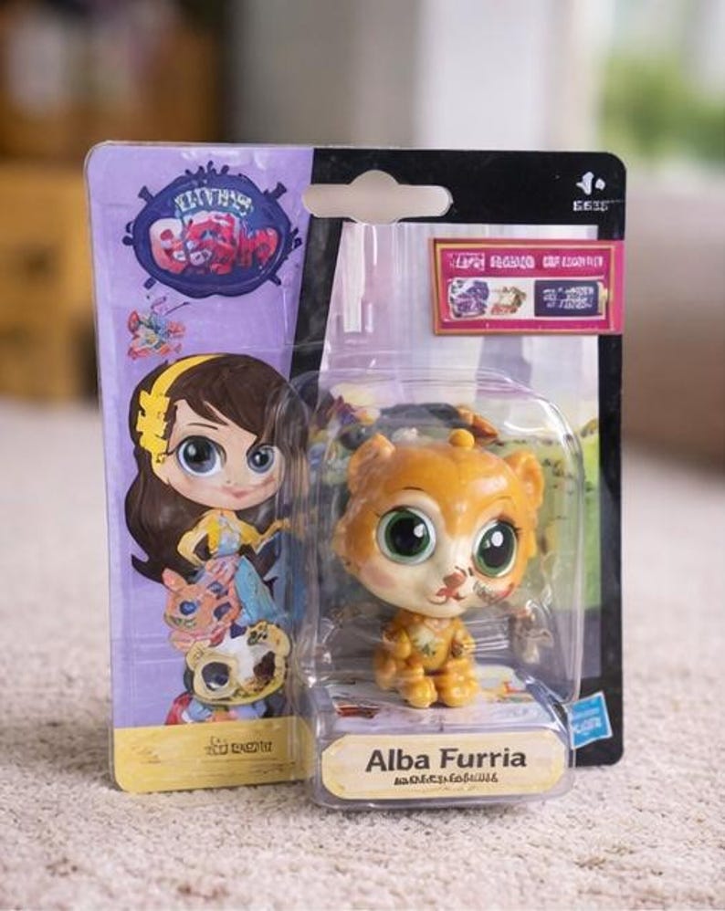 Authentic Littlest Pet Shop Alba Furria #3958 – Hasbro LPS Your World ...