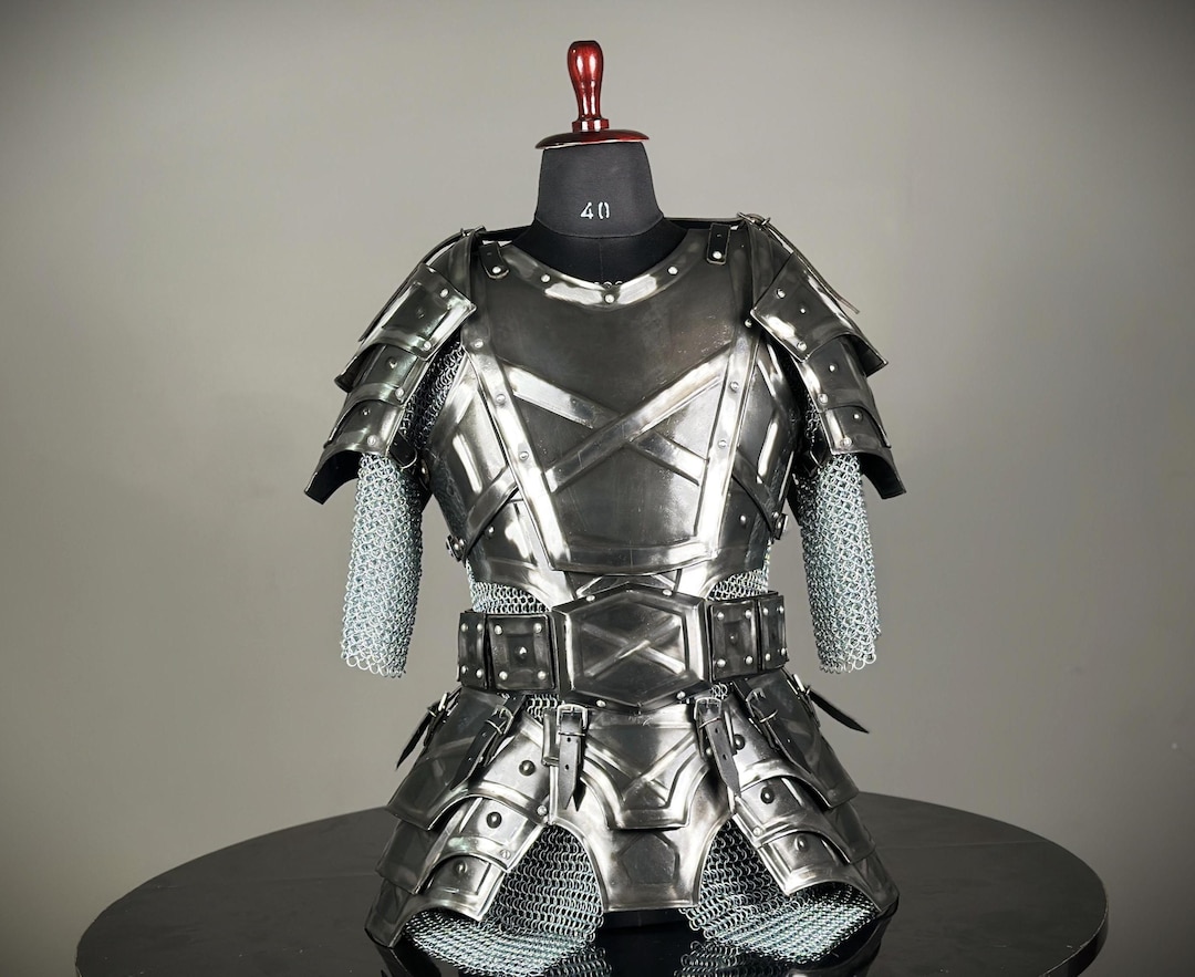 Moria Dwarf Dwarven Medieval Armor Suit - Steel Knight Armor Suit ...