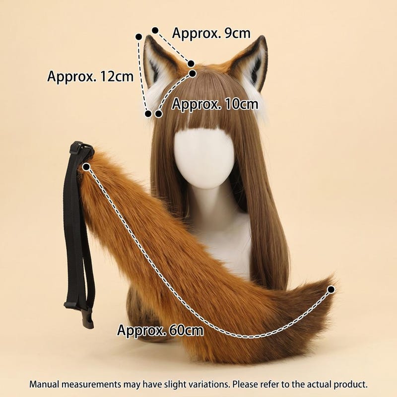 Kitsune Cosplay Tail - Etsy