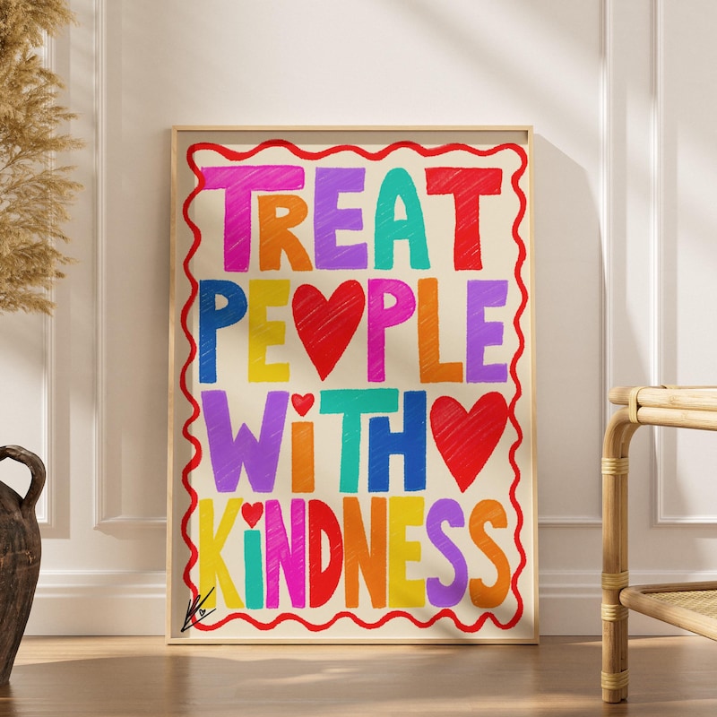 Kindness Poster - Etsy UK