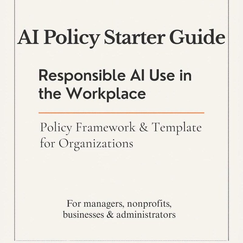 Ai Governance Template - Etsy
