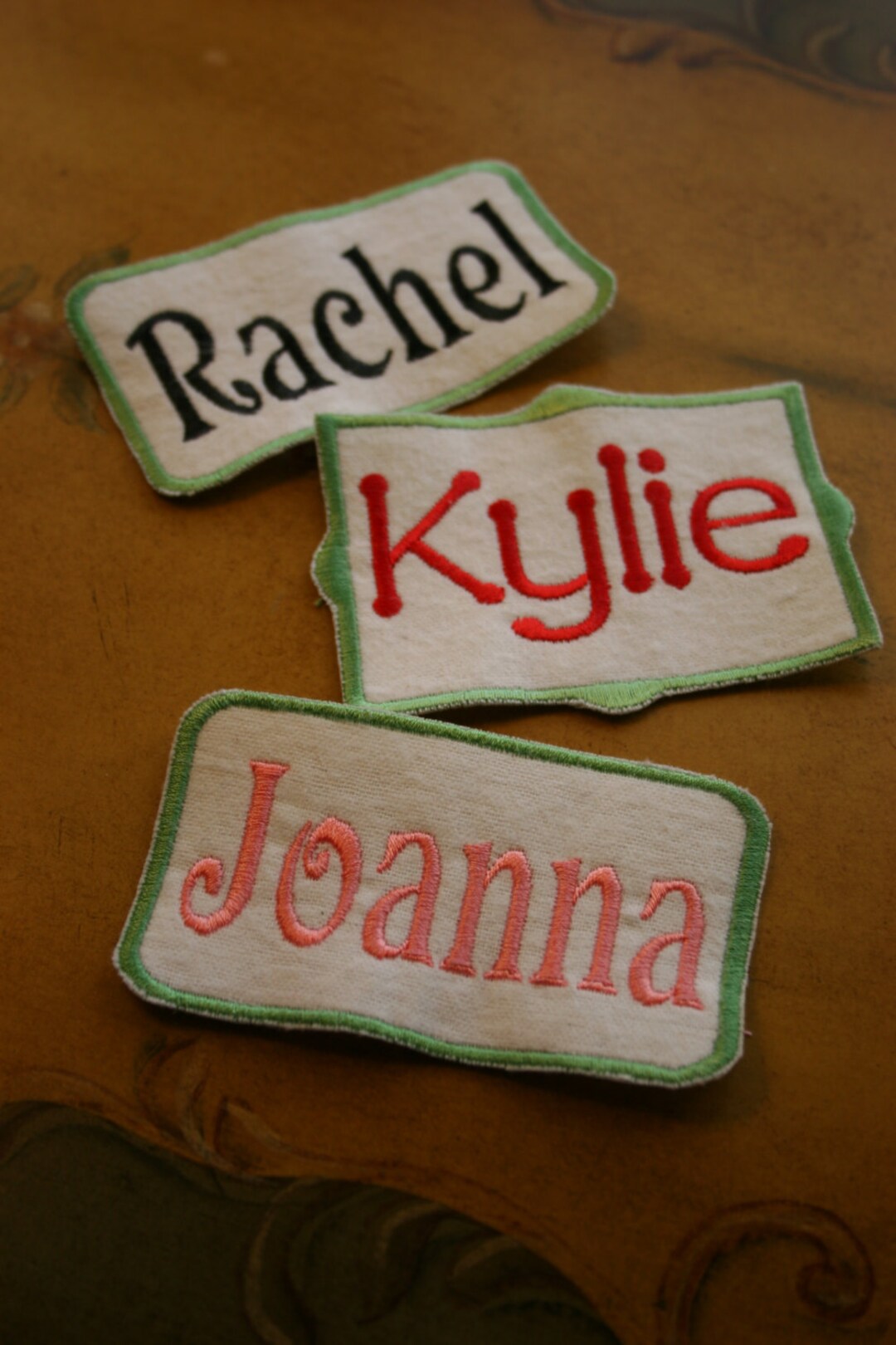 Personalized Linen Name Labels - Etsy