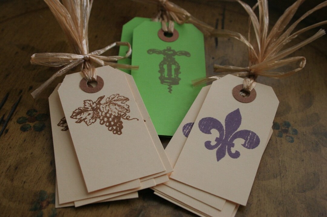 Petite Wine Country Inspired Gift Tags - Etsy