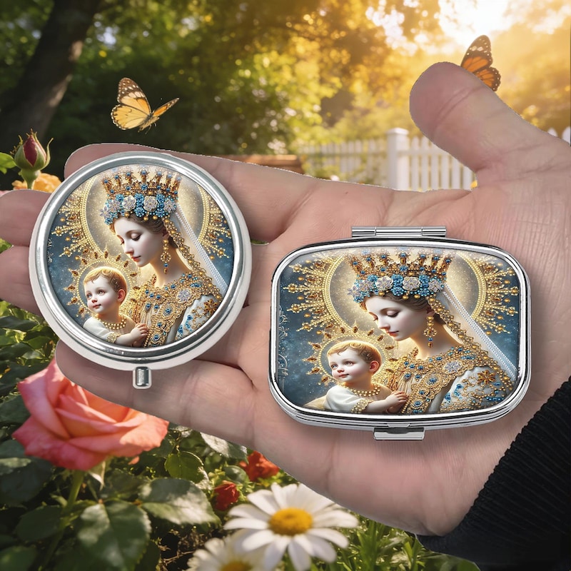 Holy Pill Box - Etsy