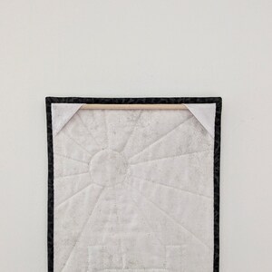 Quilted Folk Art Wall Hanging, Folk Art Farmhouse Mini Quilt, Primitive Quilted Wall Hanging ...