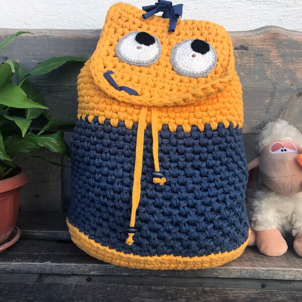 Crochet Minion Purse - Etsy