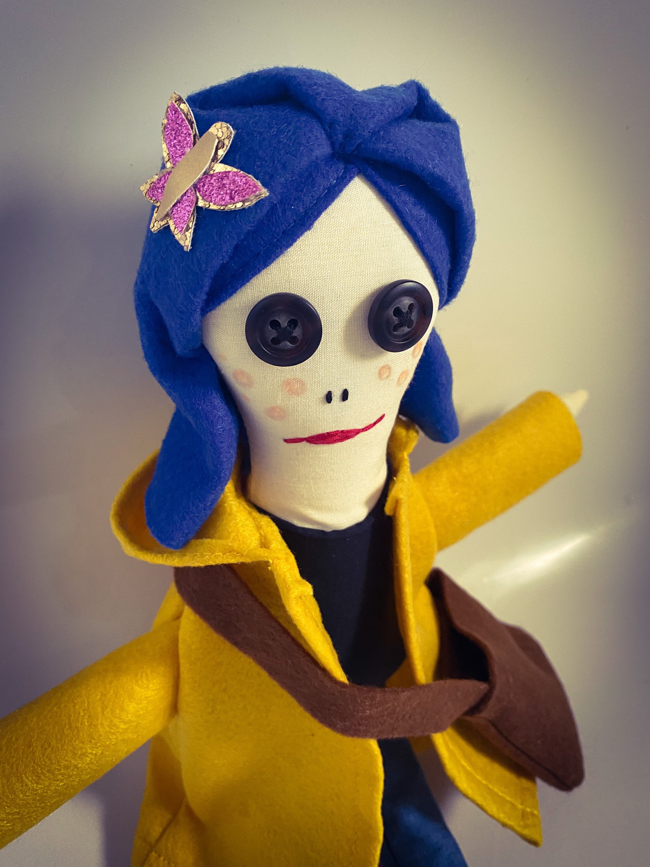 Coraline Doll - Etsy