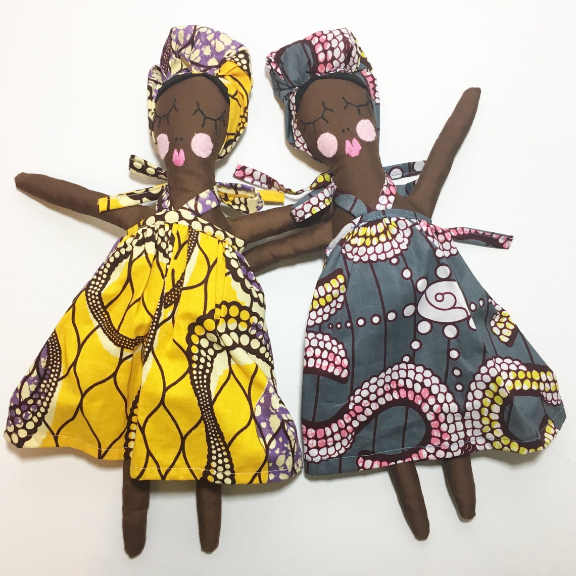 Little Miss Africa Rag Doll Dolly Handmade Doll Girl Gift | Etsy