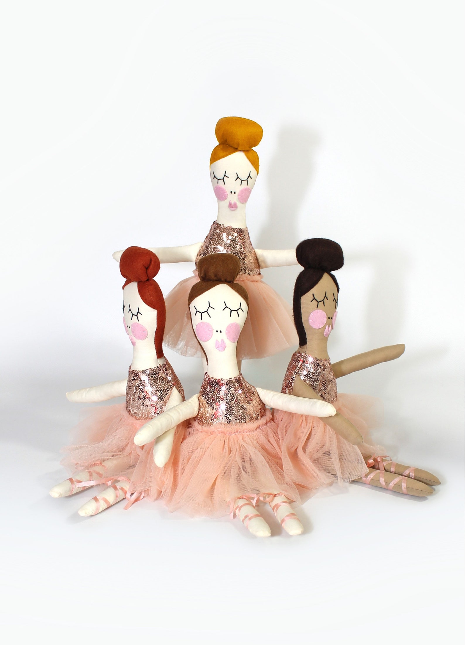 Ballerina Ballet Handmade Doll Rag Doll Dolly Dancer - Etsy UK