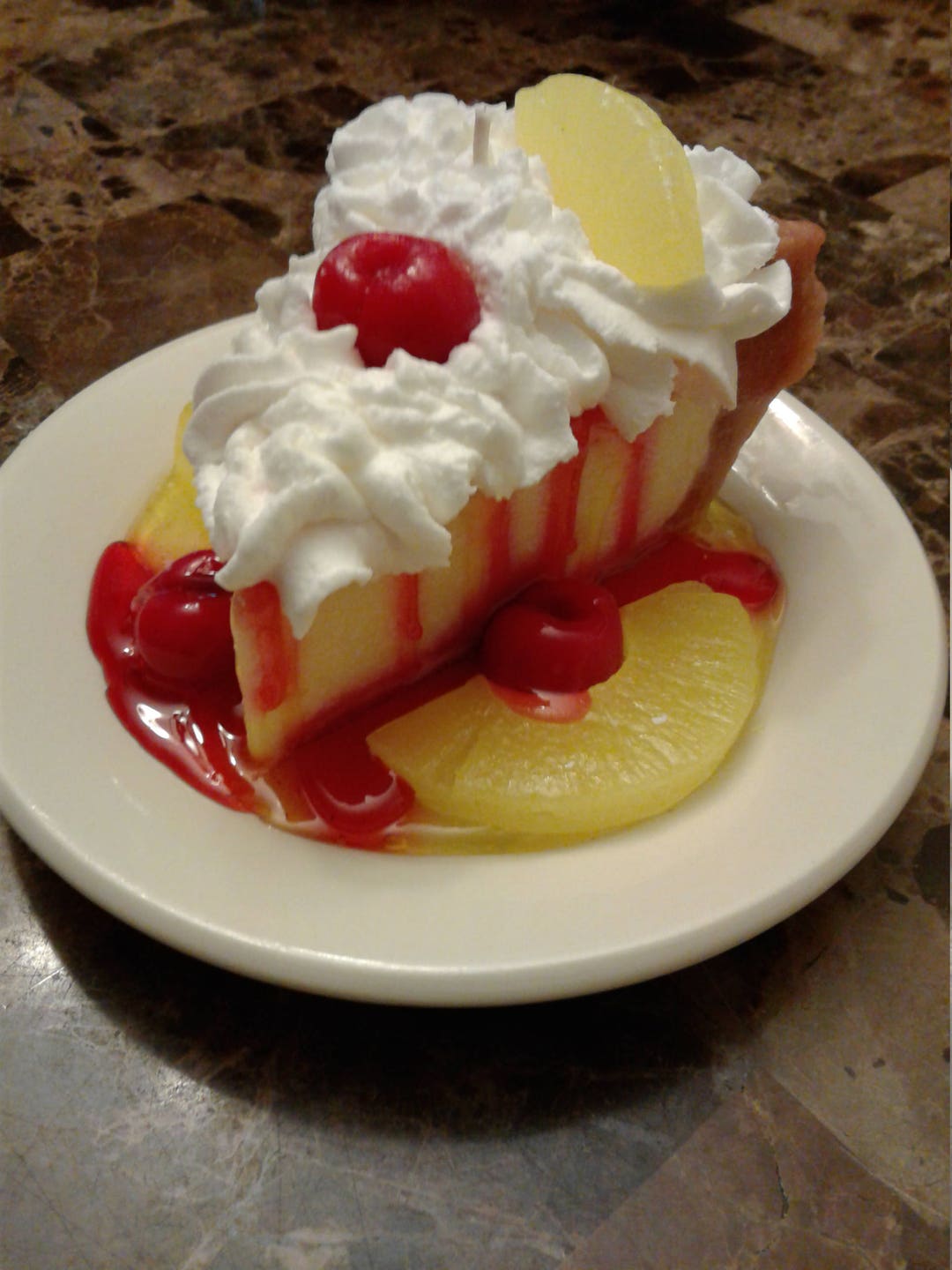 BOGO Soy Desert Cake Candles/upside Down Pineapple Delight Scented ...