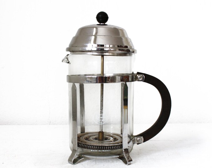 Large French ART DECO Press Plunger Coffee Maker MELIOR Paris With Red ...