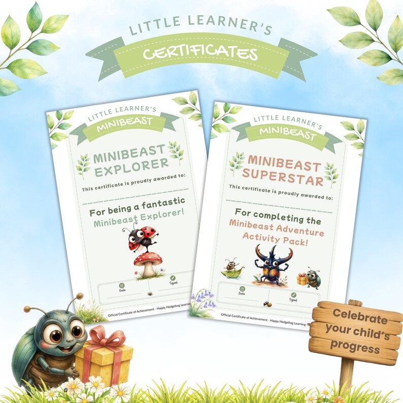 Minibeast Activity Pack | 70 Page EYFS & KS1 Printable | Literacy Maths ...