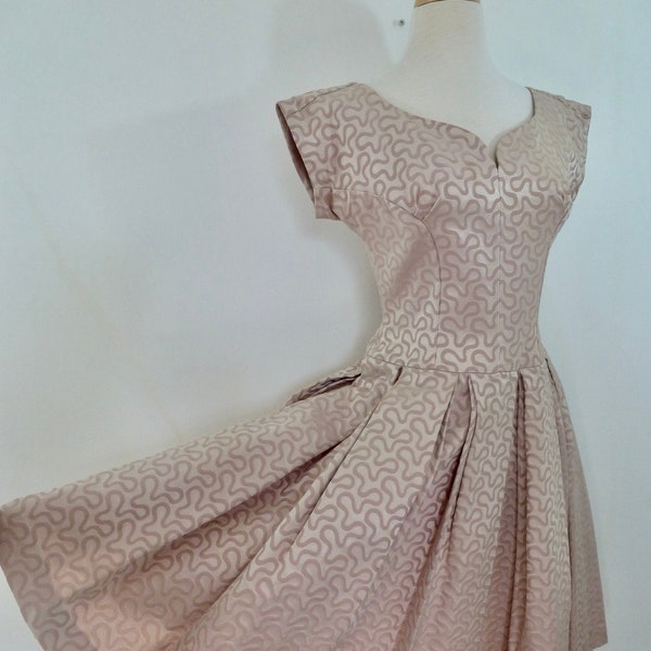 Atomic Print Dress - Etsy