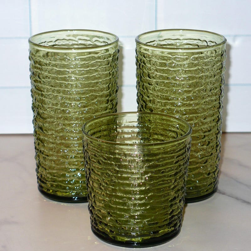 Anchor Vintage Glass Ware - Etsy