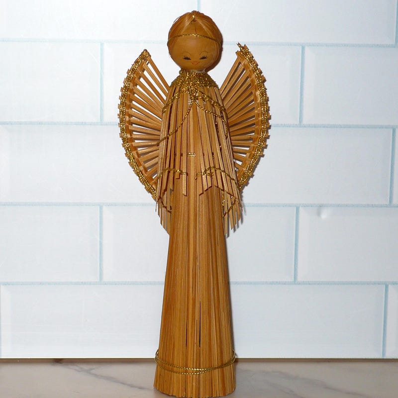 Raffia Angels - Etsy