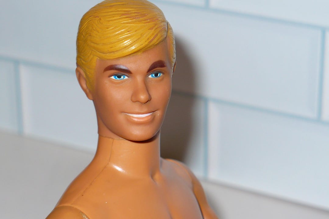 Vintage Mattel 1970 KEN DOLL ~ the Sun Set ~ Malibu Ken Doll ~ Bendable ...