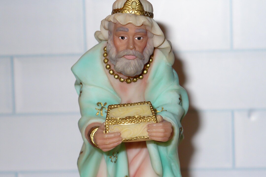 Seraphim Classics Nativity Three Wiseman BALTHAZAR Christmas Figurine ...