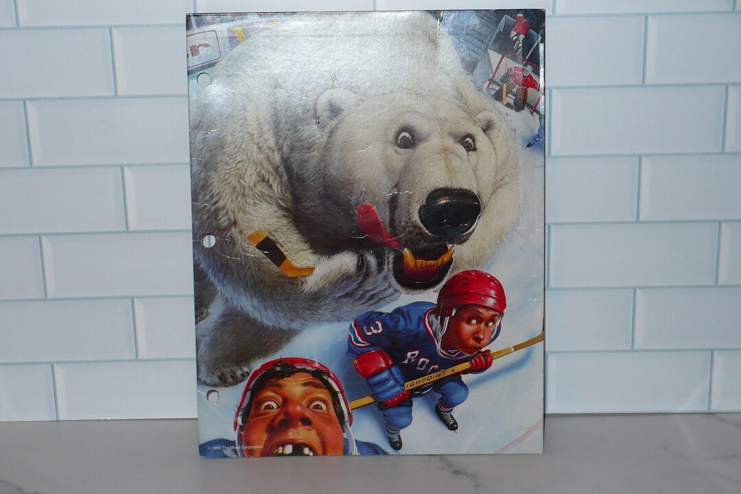 Vintage 1995 Mead NO RULES Double Pocket Folder Trapper Keeper 3 Ring ...