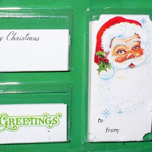 Vintage 1990's Christmas Gift Tags 100 New in Package Gift Tags and ...
