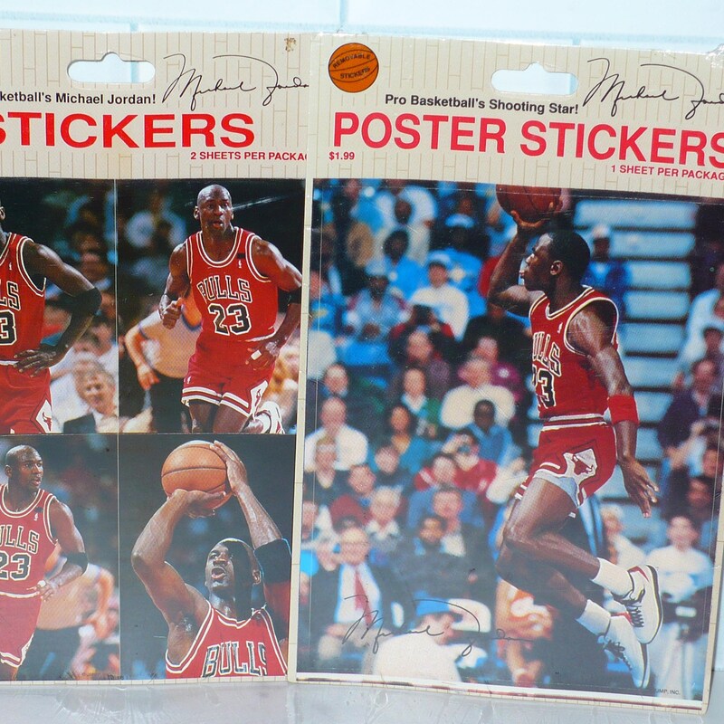 Michael Jordan Stickers - Etsy