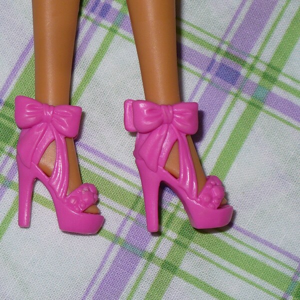 Barbie Pink Shoes - Etsy