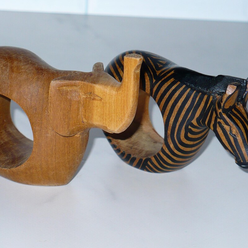 African Napkin Rings - Etsy