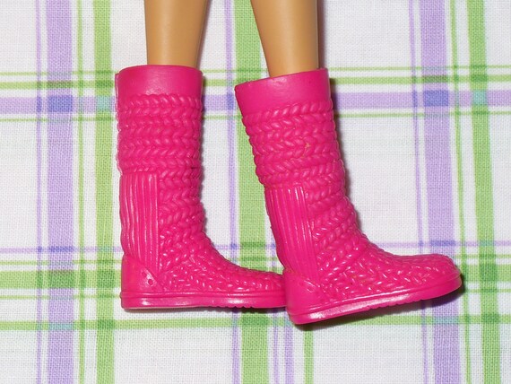 Mattel Barbie Doll Shoes Fashionistas Fashion Fever Tall Pink Etsy