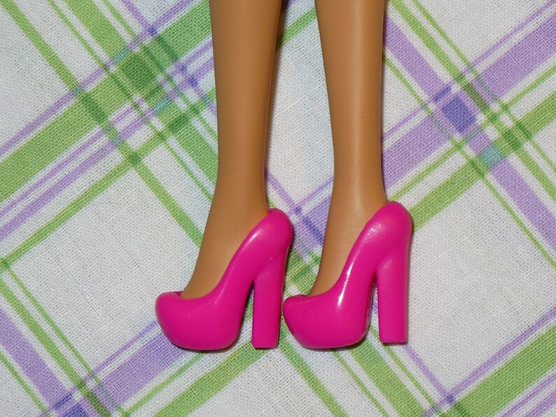 Mattel Barbie Doll Shoes Fashionistas Fashion Fever Pink Rock Etsy