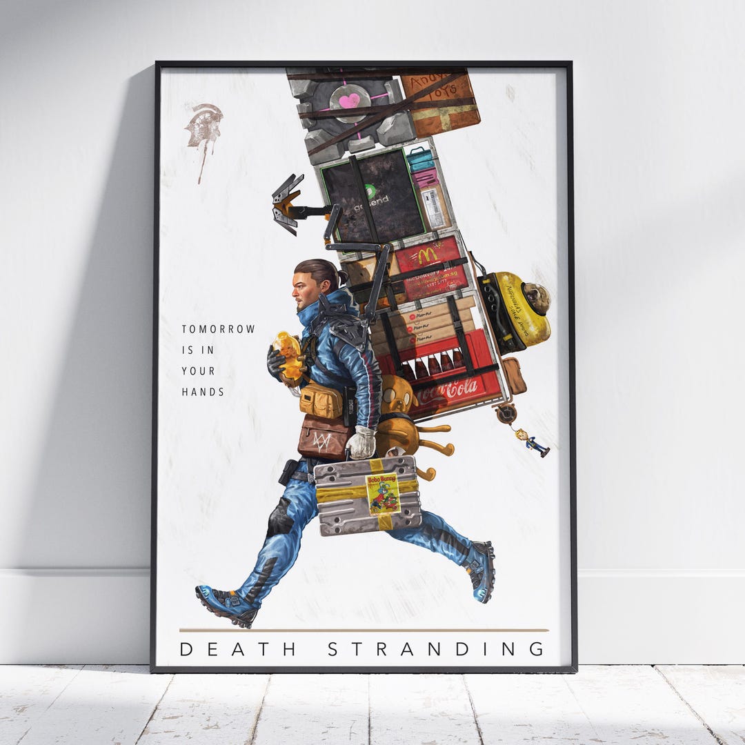 Death Stranding Poster | Premium Matte Paper | Post-apocalyptic Wall ...