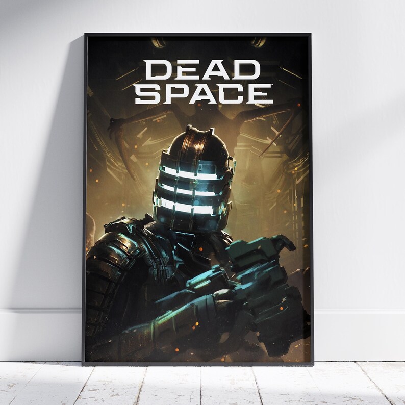 Dead Space Poster | Premium Matte Paper | Sci-fi Horror Wall Art | Game ...