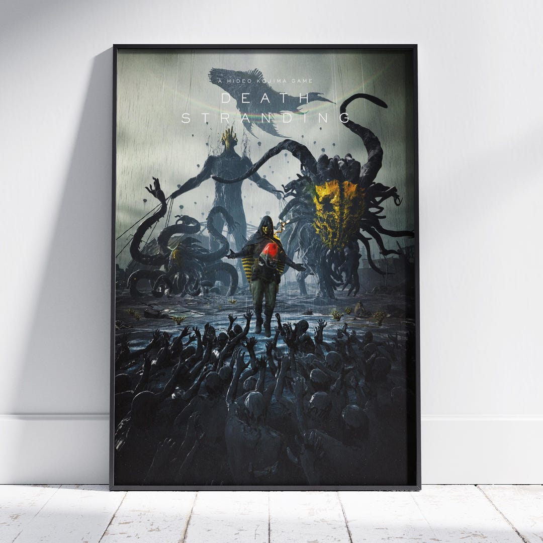 Death Stranding Poster | Premium Matte Paper | Post-apocalyptic Wall ...