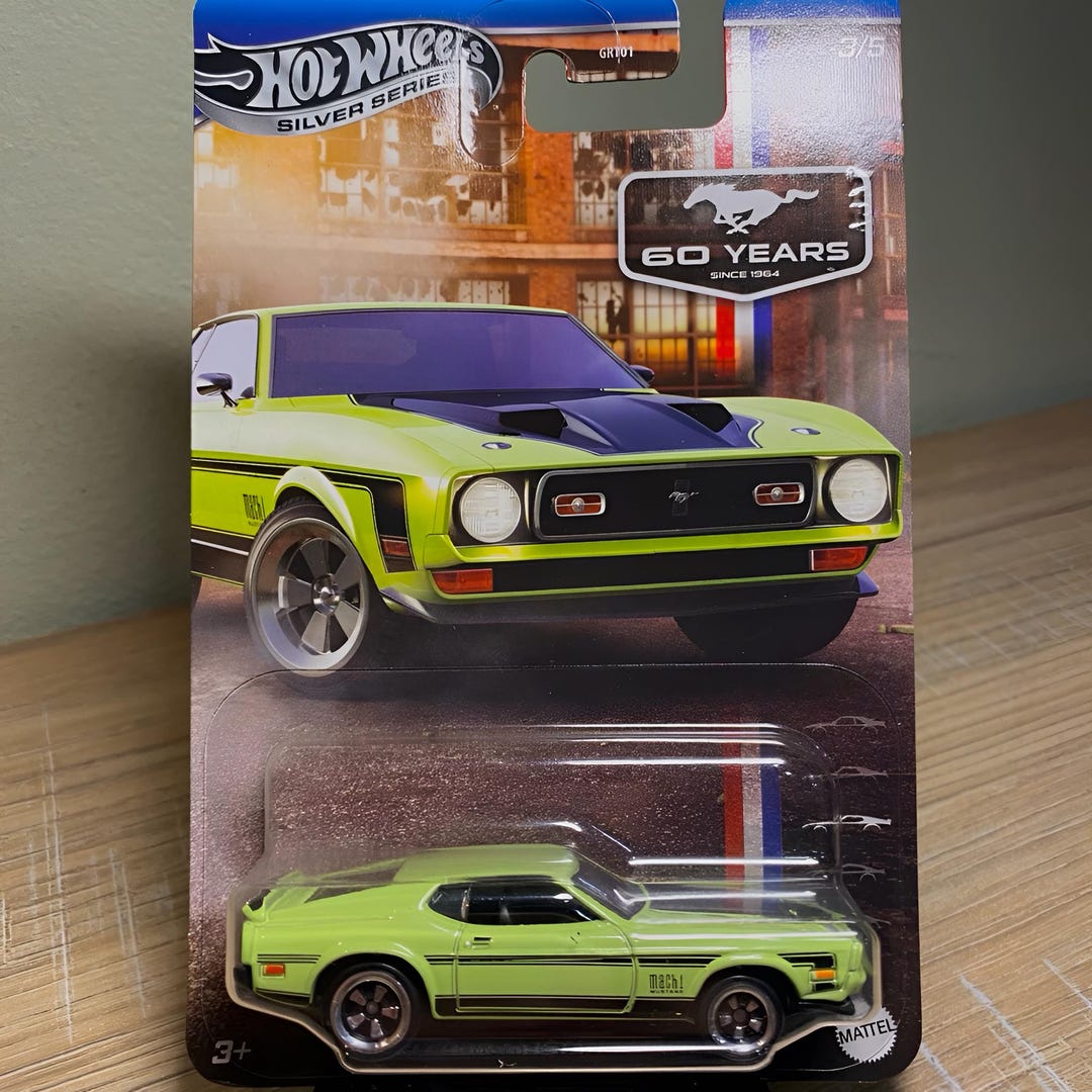 Hot Wheels ’71 Ford Mustang Mach 1 60 Years Mustang - Etsy