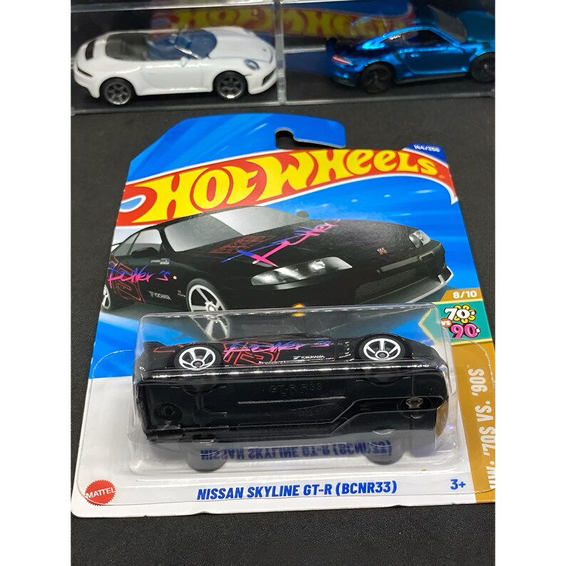Hot Wheels Nissan Skyline GT-R (BCNR33) – 70s Vs 90s Series - Etsy